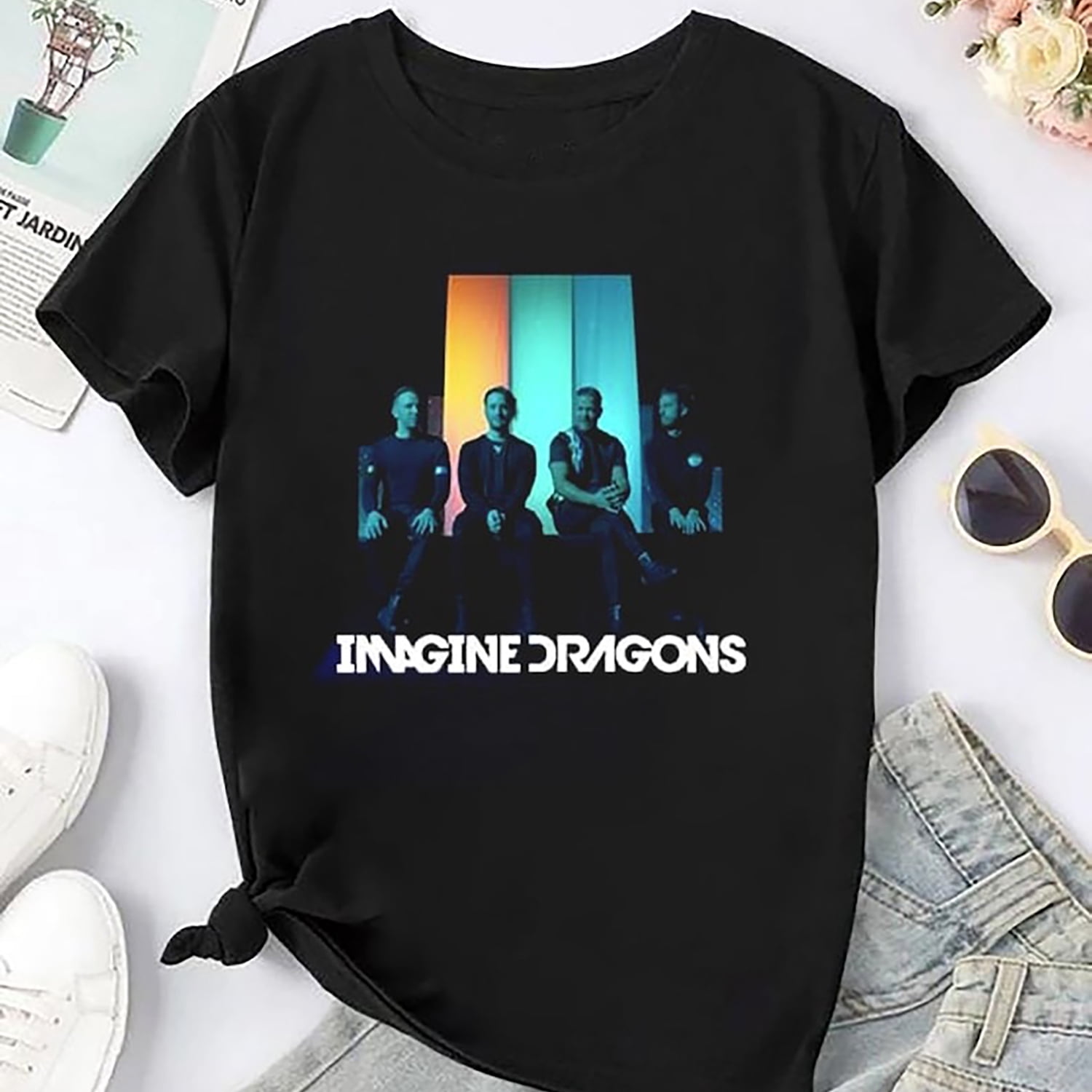 Imagine Dragons Band T-Shirt, Imagine Dragons 90s Vintage Shirt ...