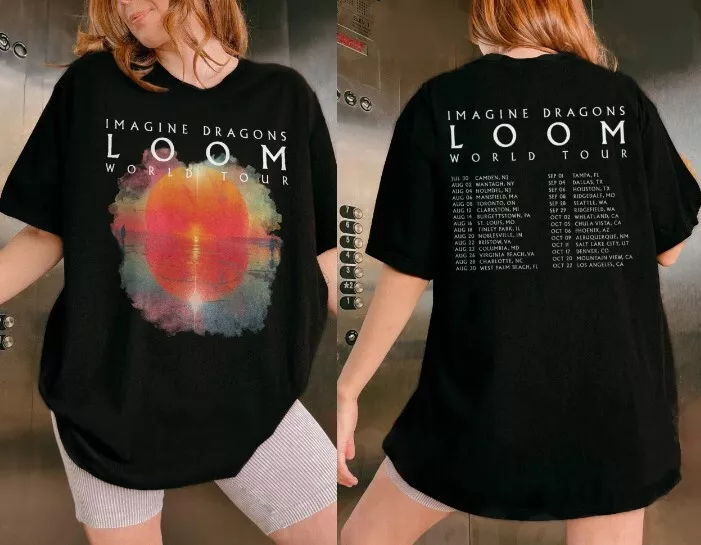 Imagine Dragons Concert Tee Shirts Loom Unisex S-2xl Shirts Tshirt, M ...