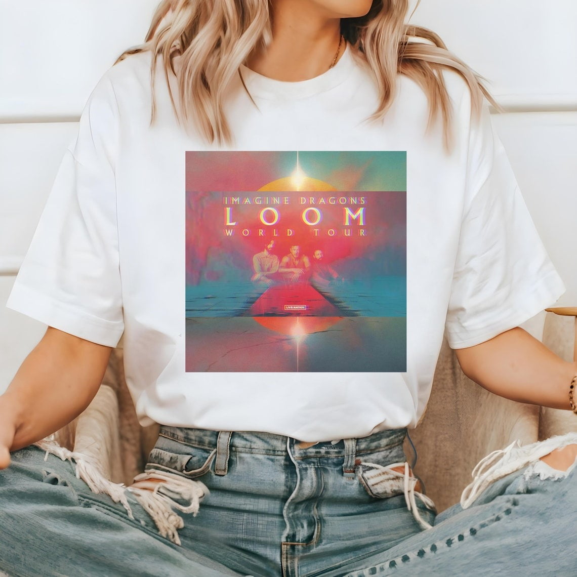 Imagine Dragons Loom Tour 2024 T-Shirt Imagine Dragons 2024 Concert ...