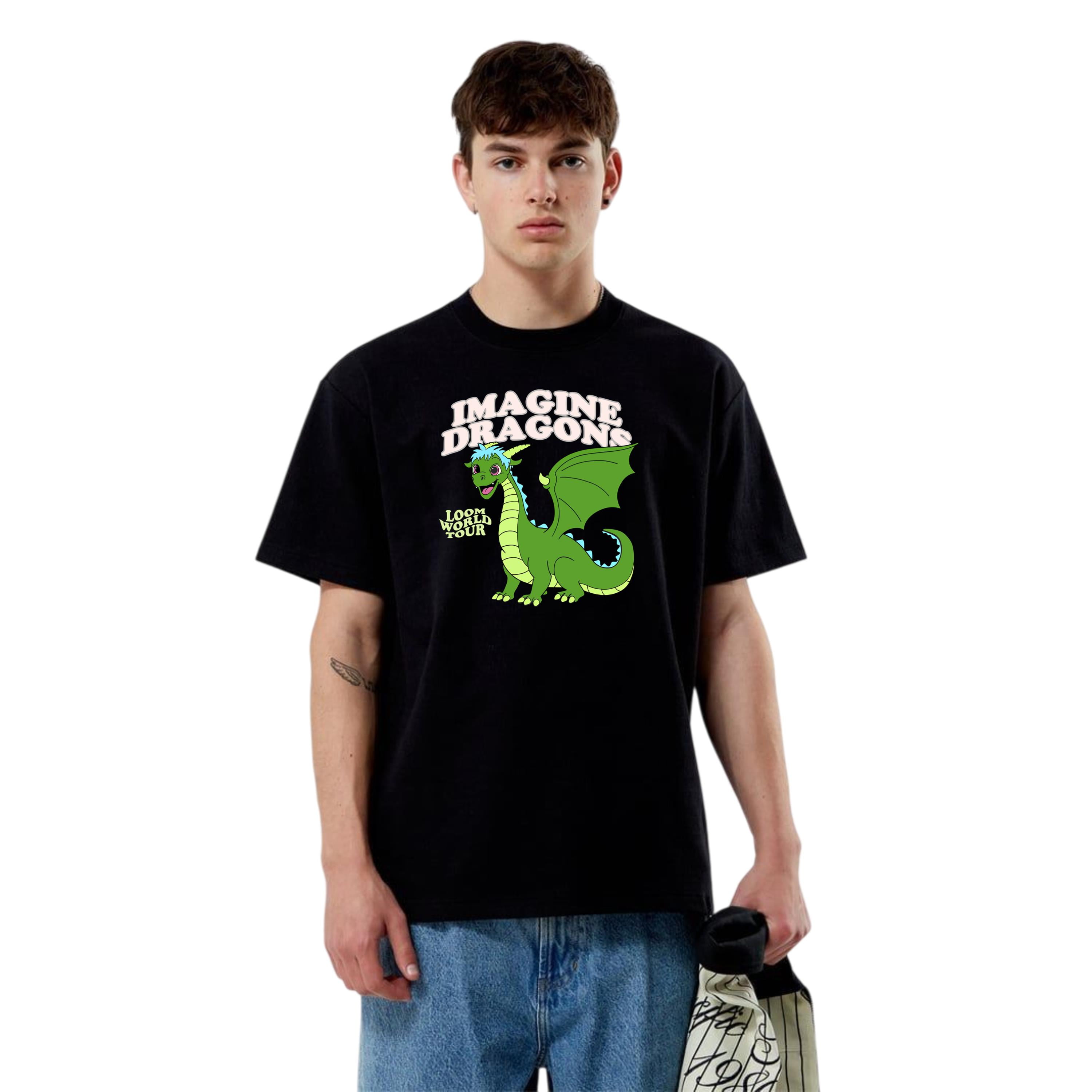 Imagine Dragons Loom World Tour 2024 - Band Concert T-Shirt, for men ...