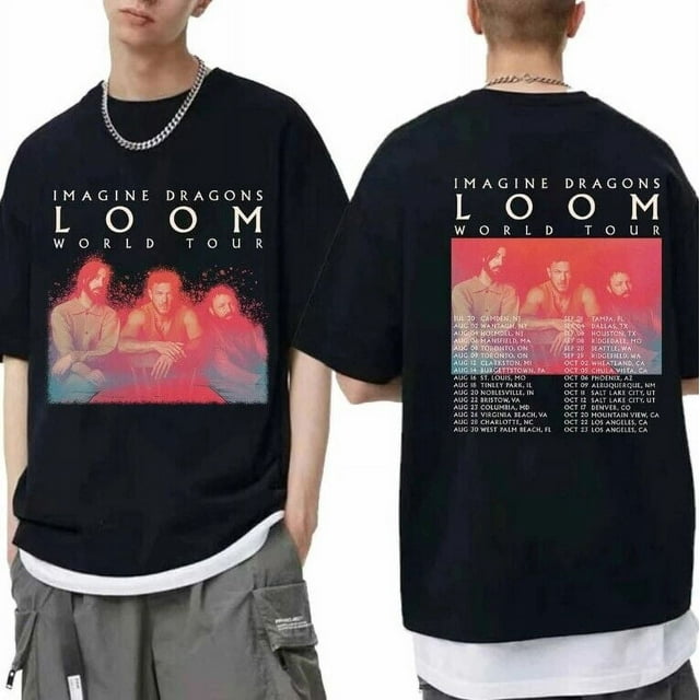 Imagine Dragons Loom World Tour 2024 Shirt, Imagine Dragons 2024 ...