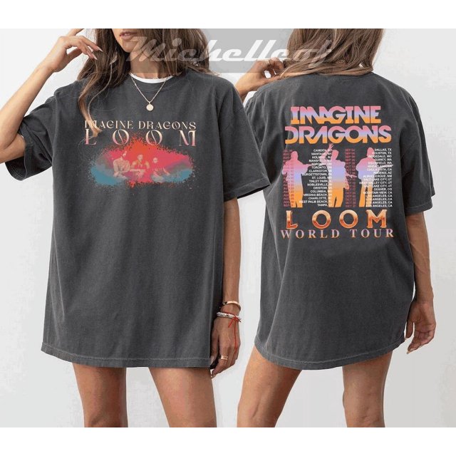 Imagine Dragons Loom World Tour 2024 Shirt Imagine Dragons Loom 2024 ...