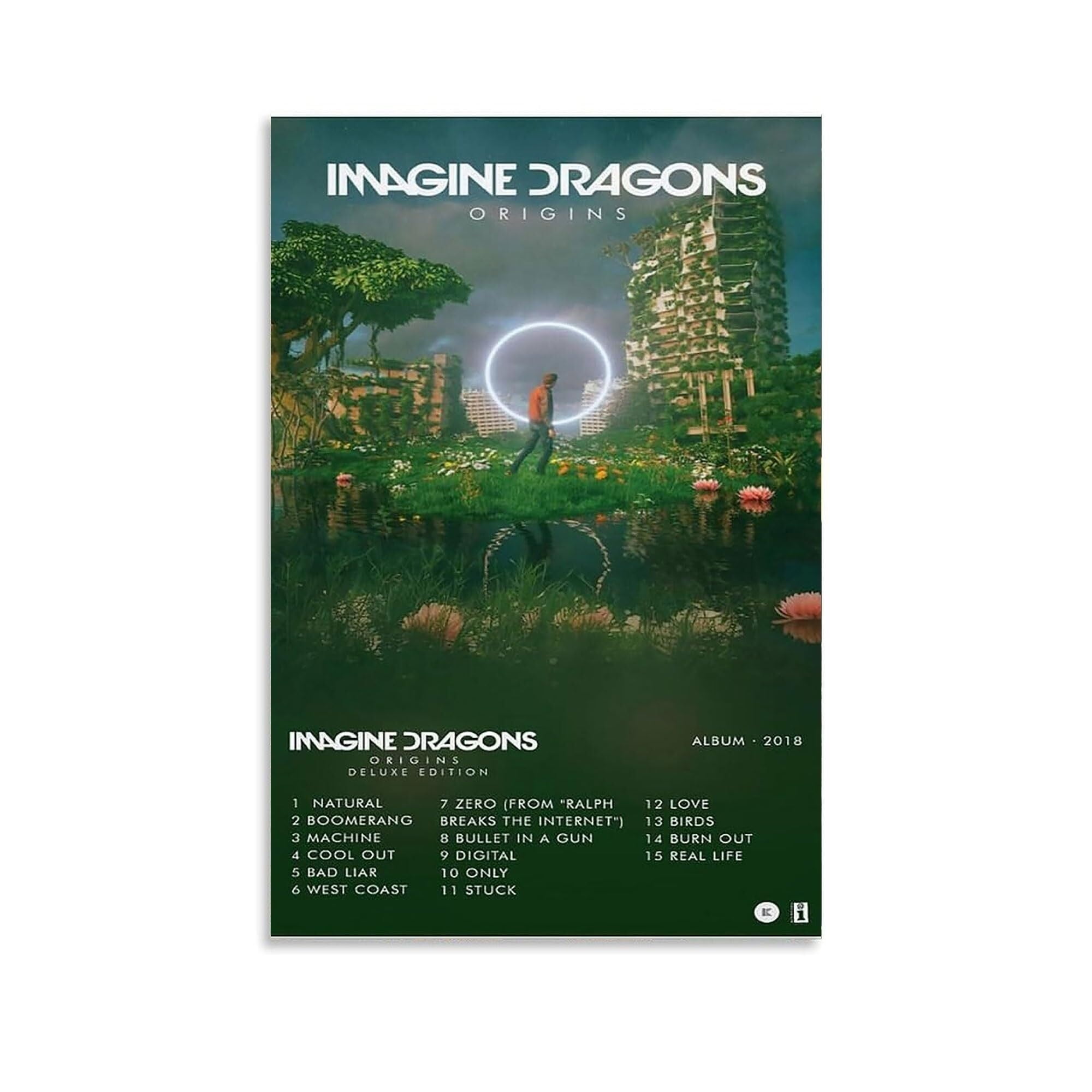 Imagine Dragons Origins (Deluxe Edition) By, Canvas, Bedroom, Office ...