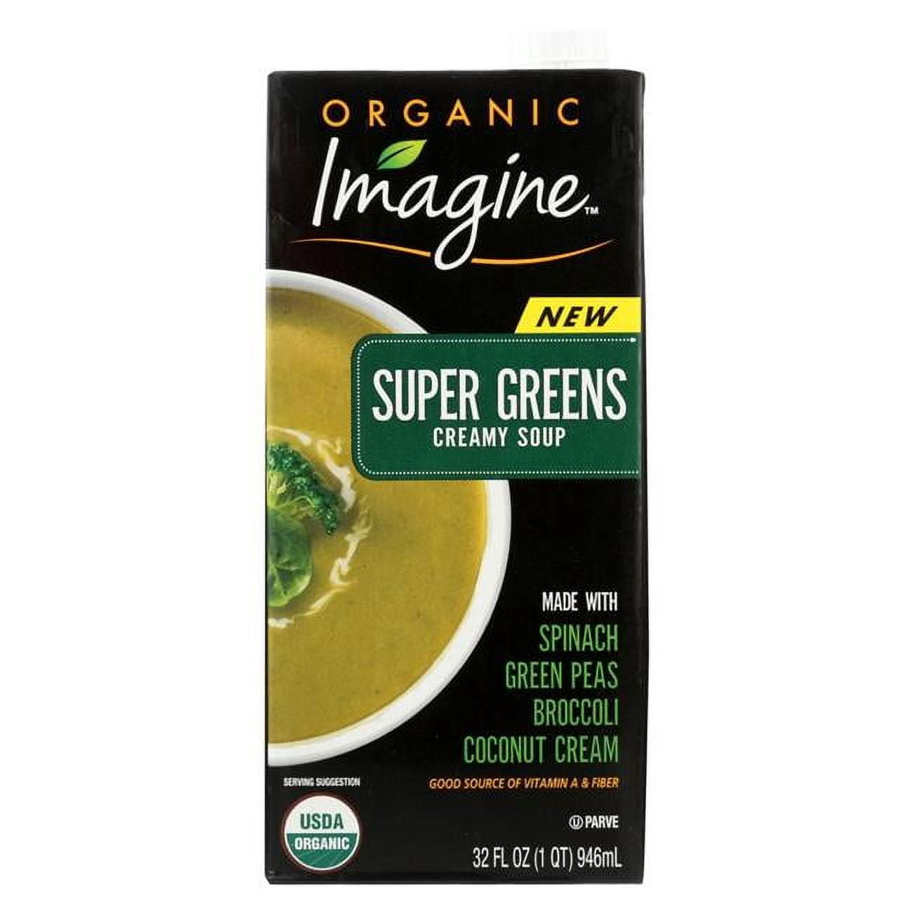 Imagine Foods 32 fl oz Organic Imagine Super Green Creamy Foods Soup ...
