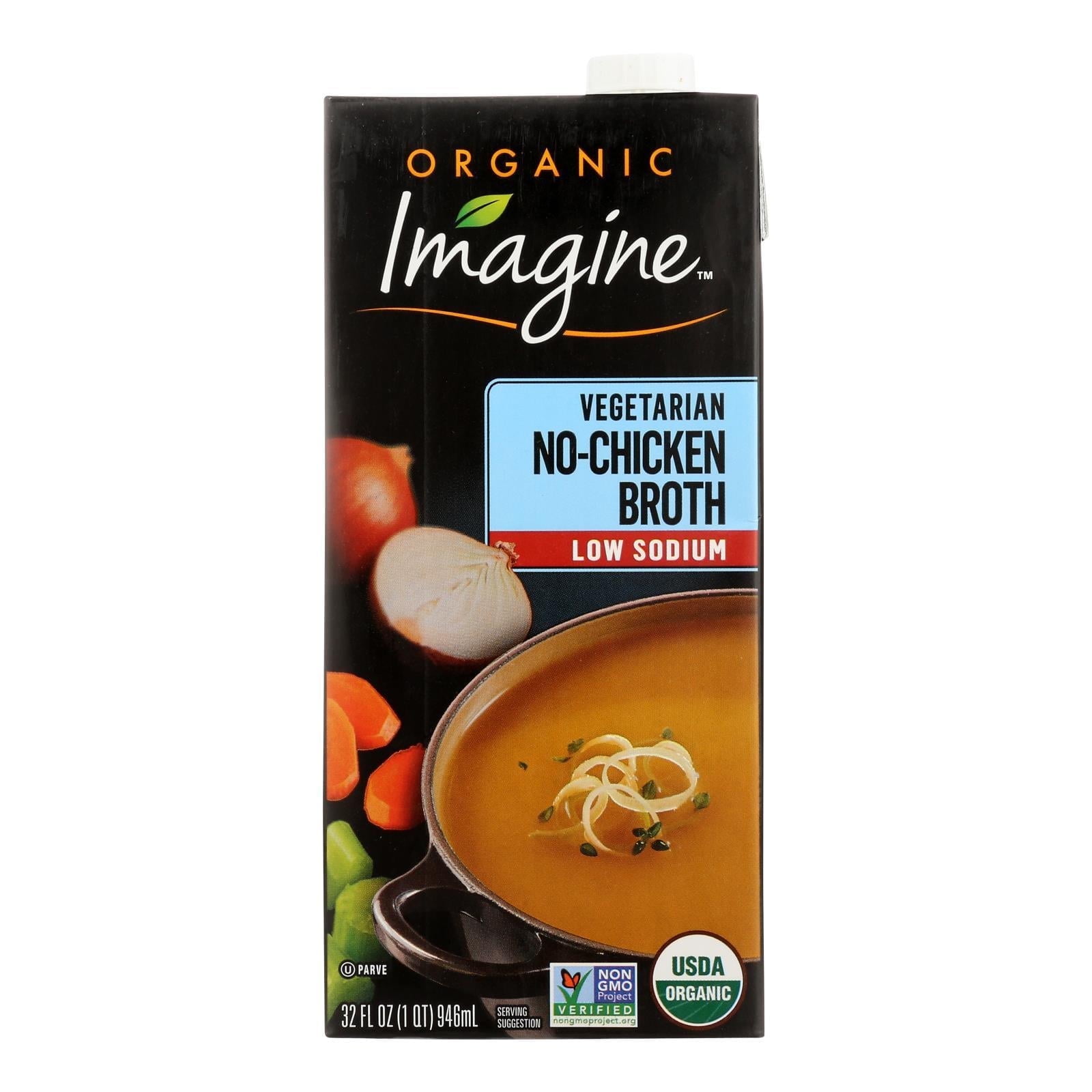 Imagine Foods - Broth No Chicken - Case of 6-32 FZ - Walmart.com
