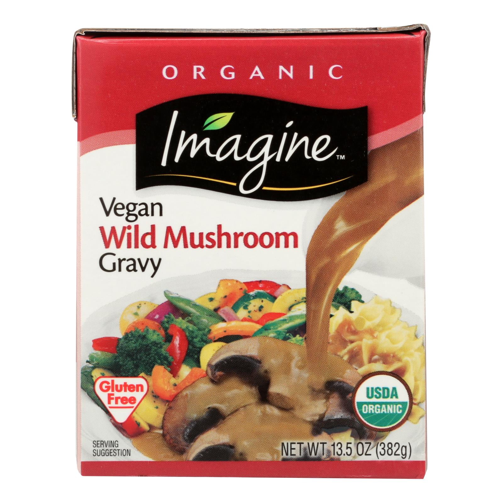 Imagine Foods Gravy Organic Vegetable Wild Mushroom - Pack of 12 - 13.5 ...