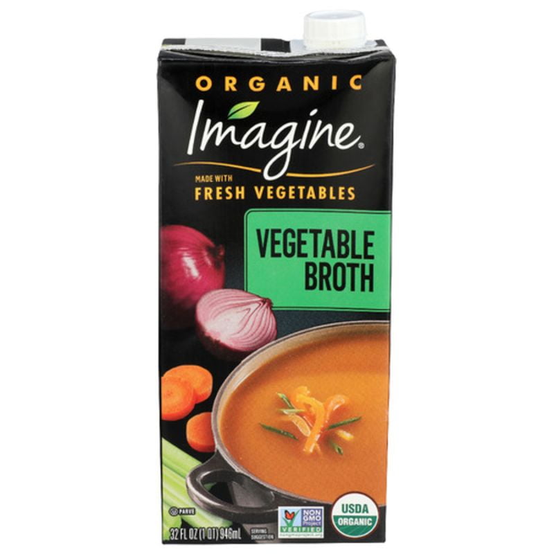 Imagine Foods Organic Vegetable Broth 32 fl oz - Walmart.com