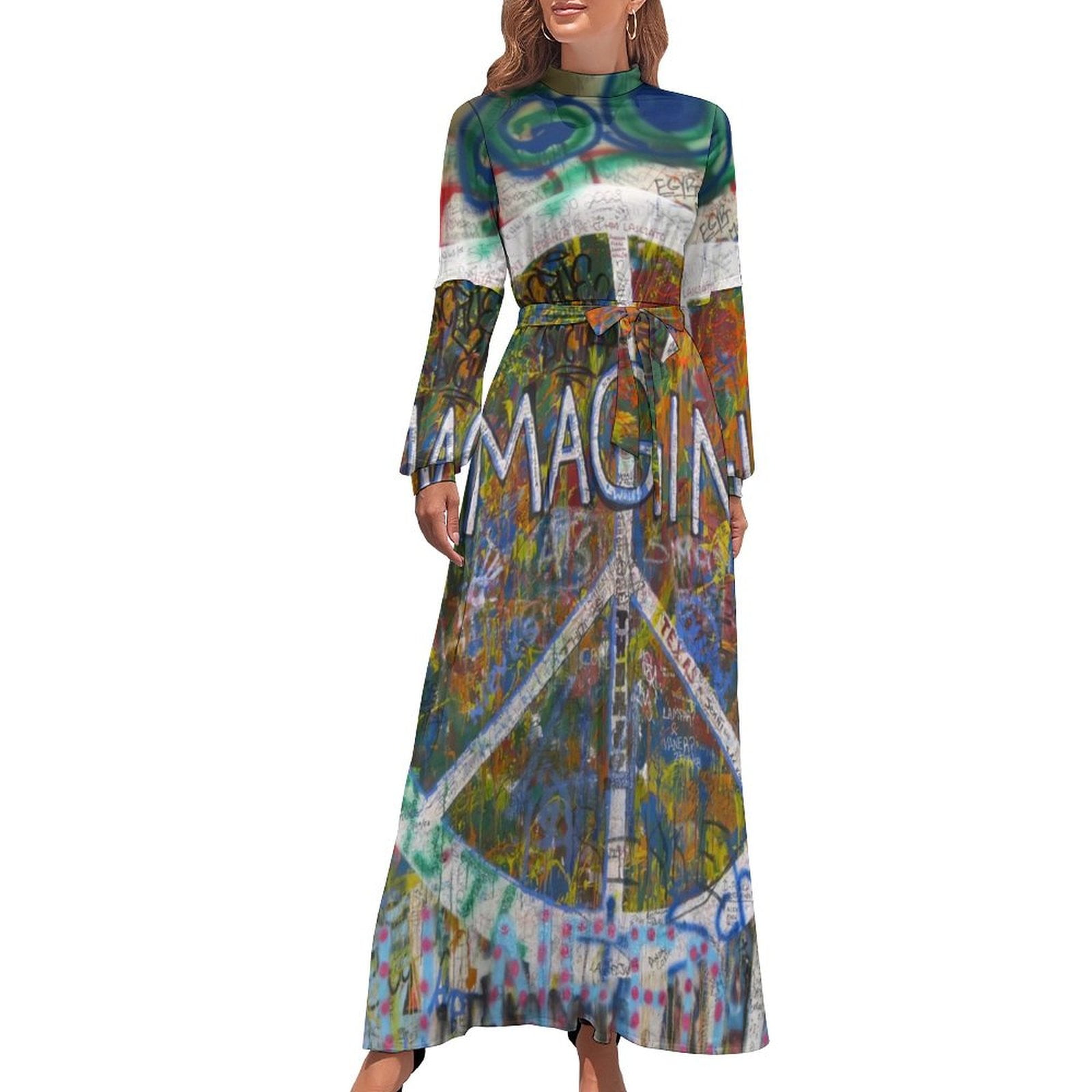 Imagine Long Dress women's clothing summer 2024 novelties birthday ...