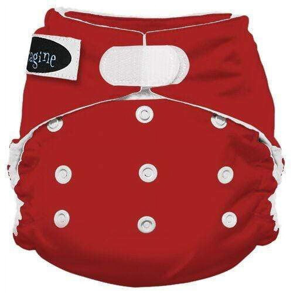 Imagine One Size Hook and Loop Stay Dry All In One Diaper - Fire Truck ...