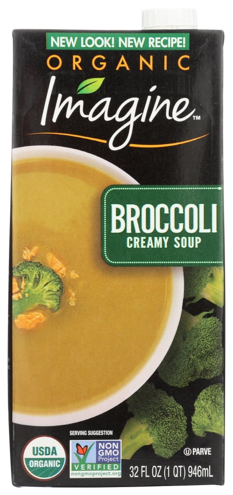 Imagine Organic Broccoli Creamy Soup, 32 fl. oz. - Walmart.com