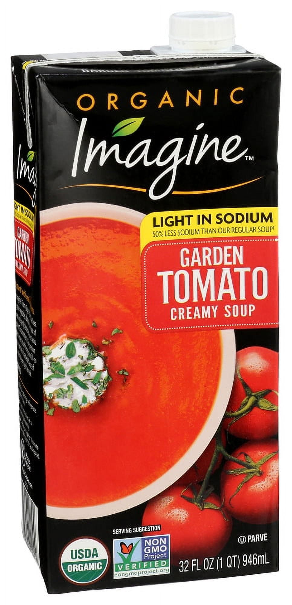 Imagine, Organic- Light in Sodium, Garden Tomato Creamy Soup, 32 fl oz ...