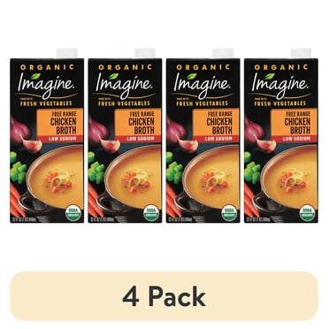 Imagine Organic Gluten-Free Free Range Chicken Broth, 32 fl oz Carton ...