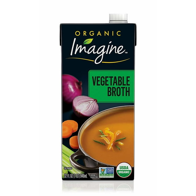 Imagine Organic Vegetable Broth, 32 fl. oz. - Walmart.com