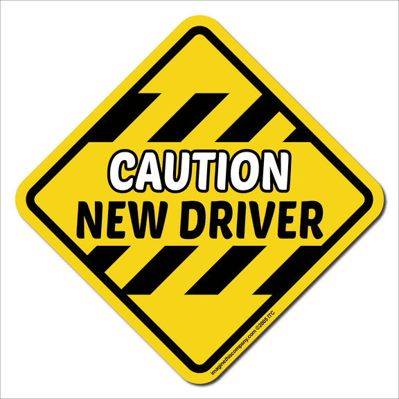 New Driver Sticker for Car, Large 12” x 3”, Reflective Vehicle Safety ...