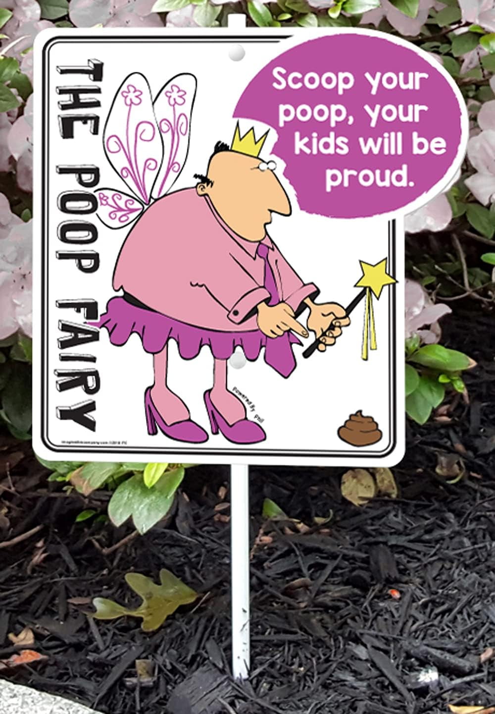 Imagine This Company PF1022 Poop Fairy Yard Sign Your Kids Would Be ...