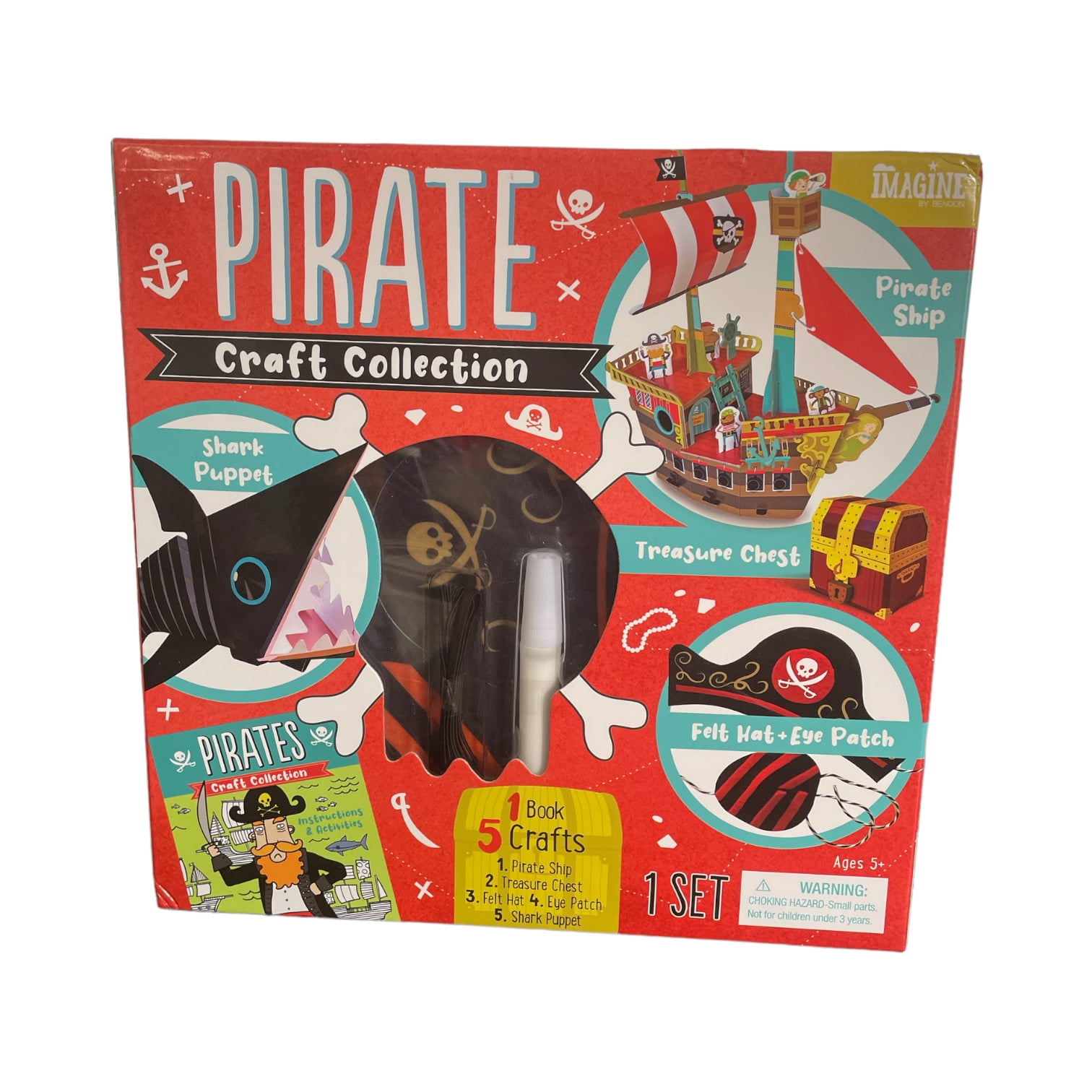 Imagine by Bendon Craft-Structions Make Your Own Pirate Ship Kit ...
