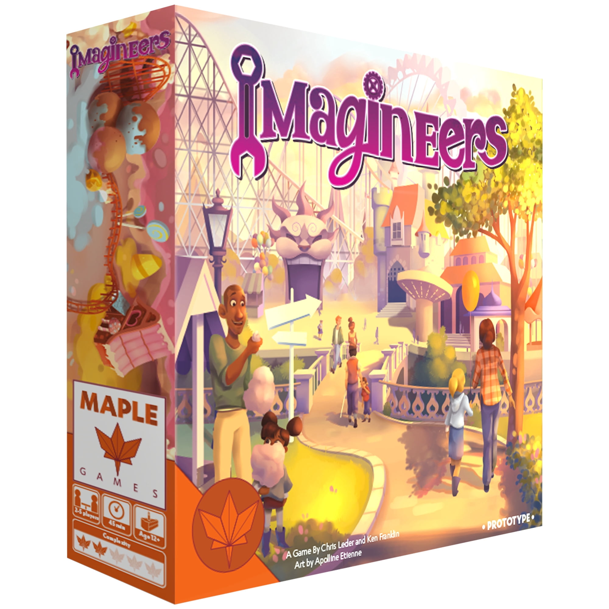 Imagineers By Matagot Games | Amusement Park City Building Game ...
