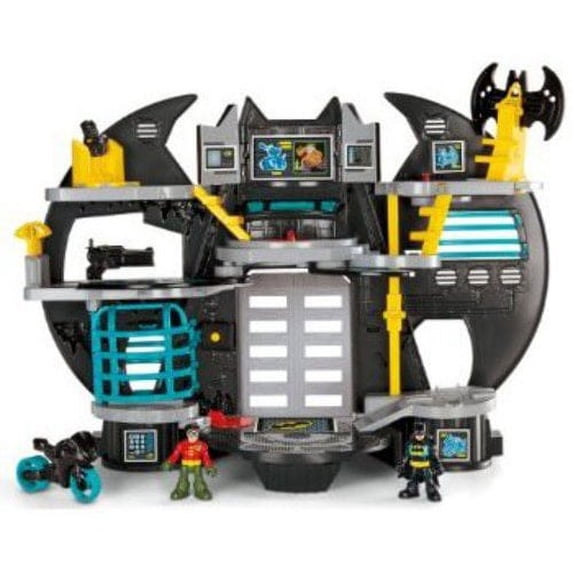 Imaginext DC Super Friends Batcave Play Set with Batman Toy for ...