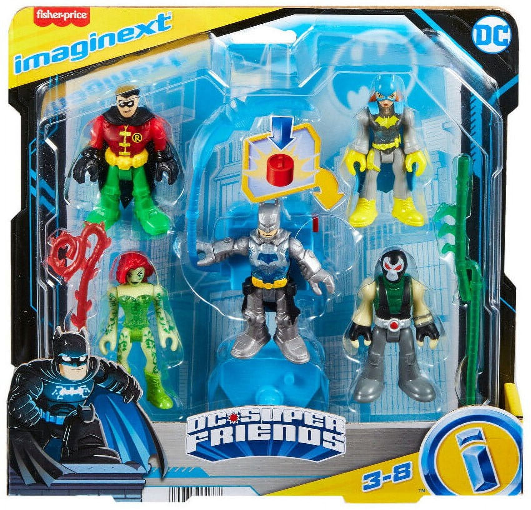Imaginext DC Super Friends Batman Battle Set - Batman, Poison Ivy ...