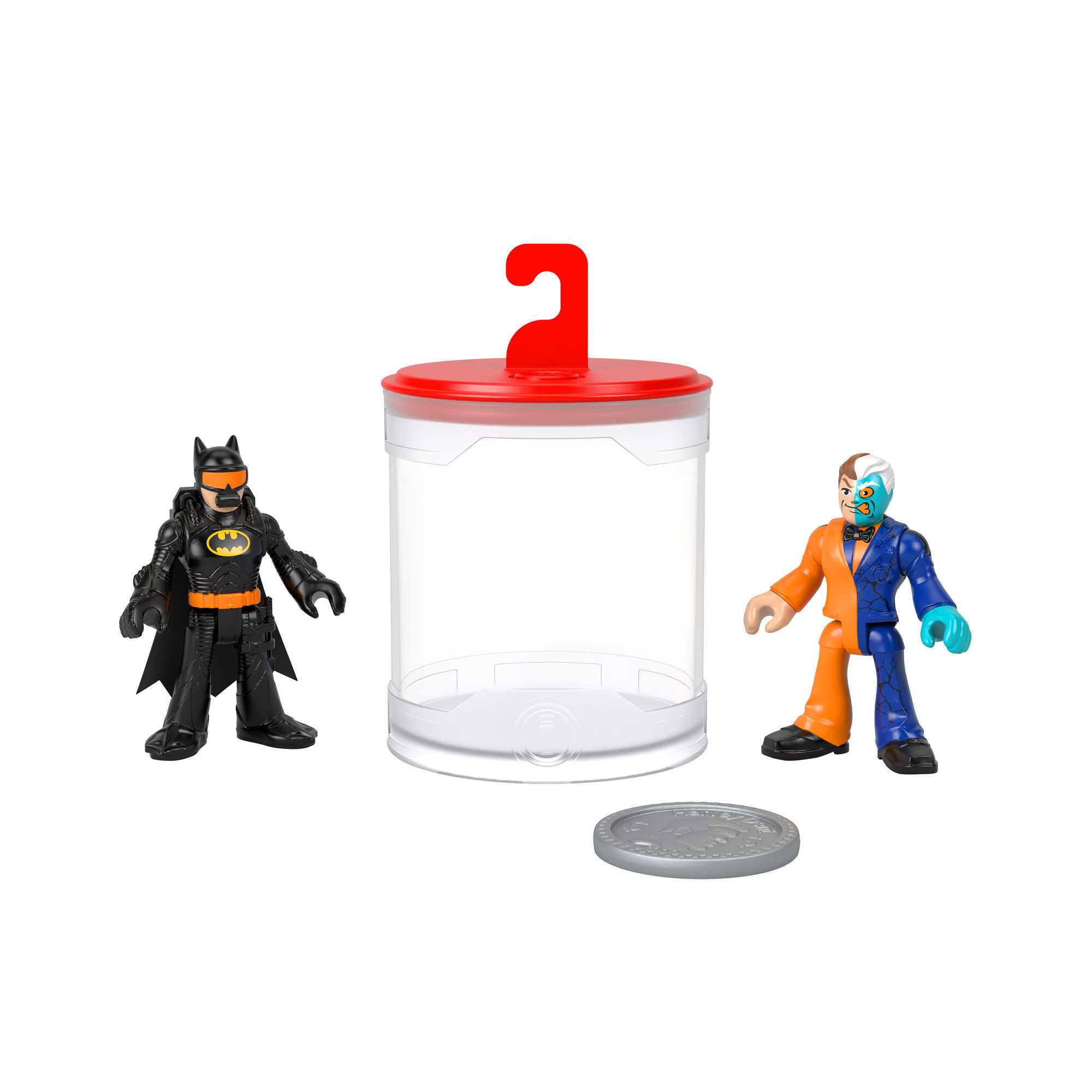 Imaginext DC Super Friends Color Changers Batman & Two-Face 3-Piece ...