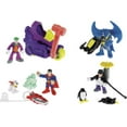Imaginext DC Super Friends Figure Set Collection, Poseable with ...