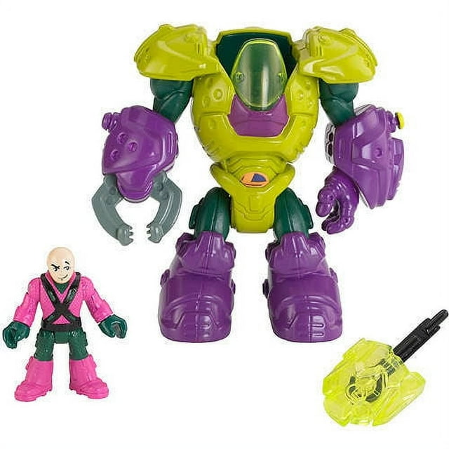 Imaginext DC Super Friends Lex Luthor's Mechanical Suit Playset with ...
