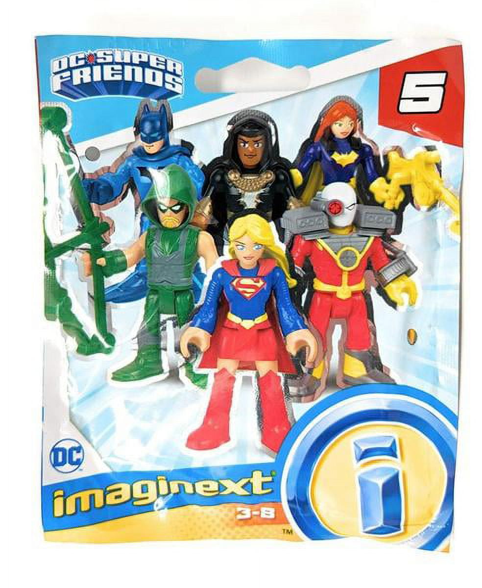 Imaginext DC Super Friends Series 5 Mystery Figure Pack Styles May Vary ...