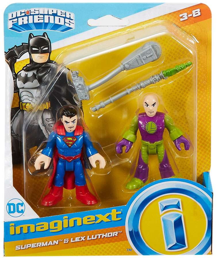 Imaginext DC Super Friends Superman & Lex Luthor - Walmart.com