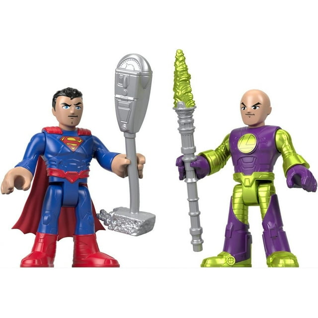 Imaginext DC Super Friends Superman & Lex Luthor - Walmart.com