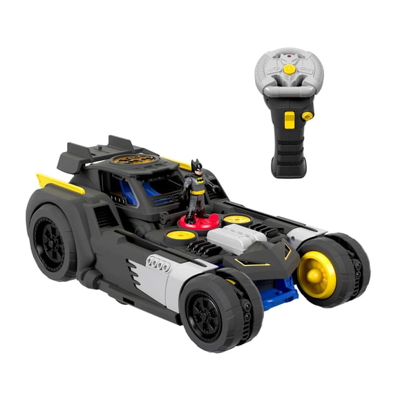 Imaginext Batman Remote Control Kids Toy - Transforming Batmobile RC ...