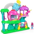 Imaginext Dreamworks Trolls Lights & Sounds Rainbow Treehouse Playset ...