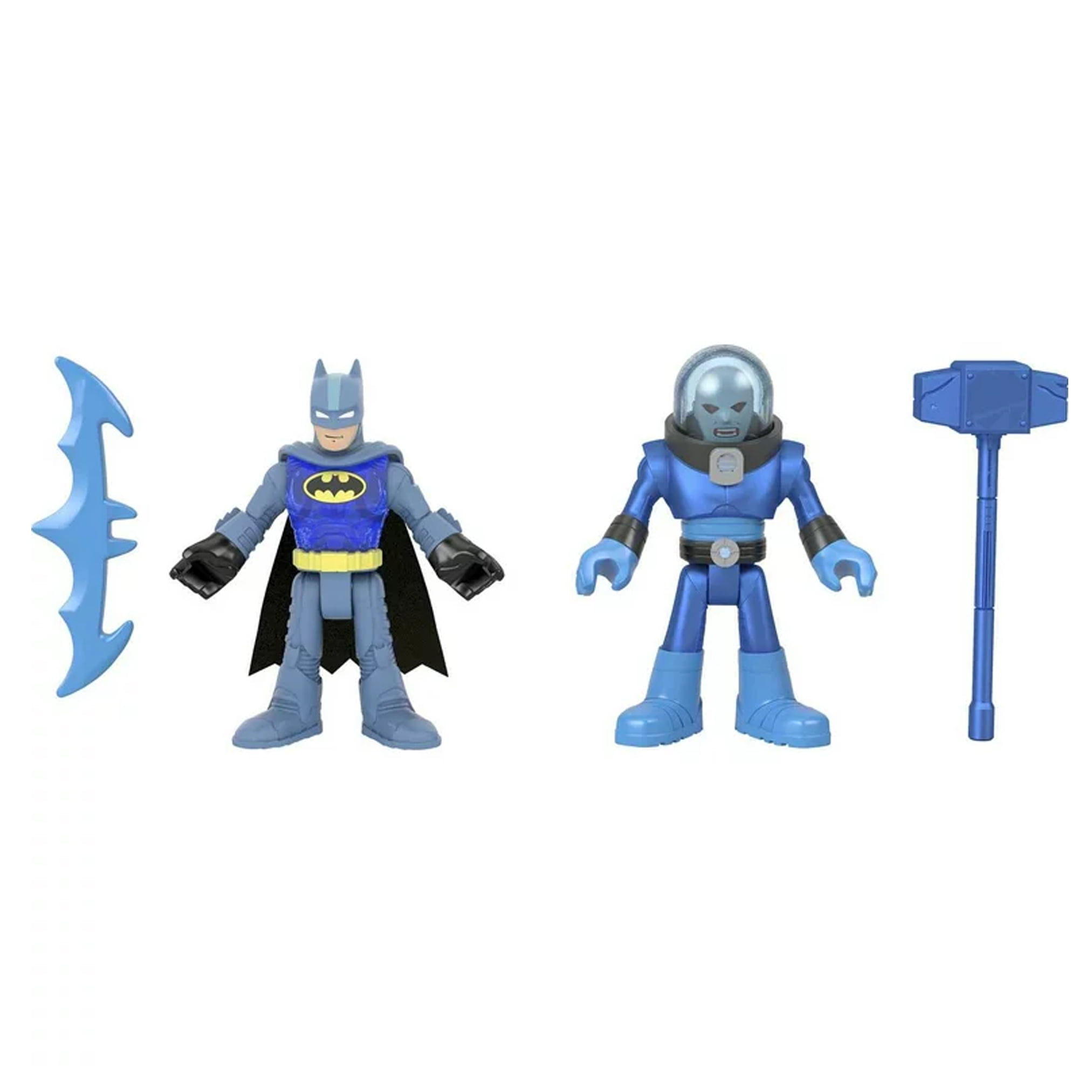 Imaginext Fisher-Price DC Super Friends Batman & Mr Freeze Figure Set ...