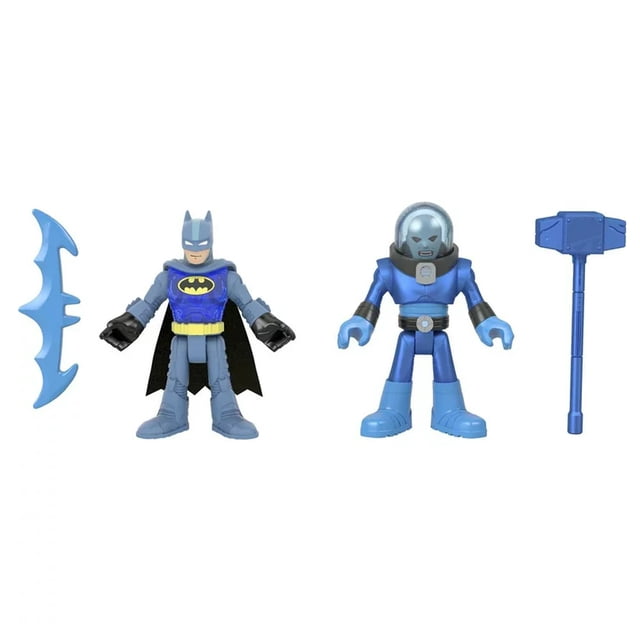 Imaginext Fisher-Price DC Super Friends Batman & Mr Freeze Figure Set ...
