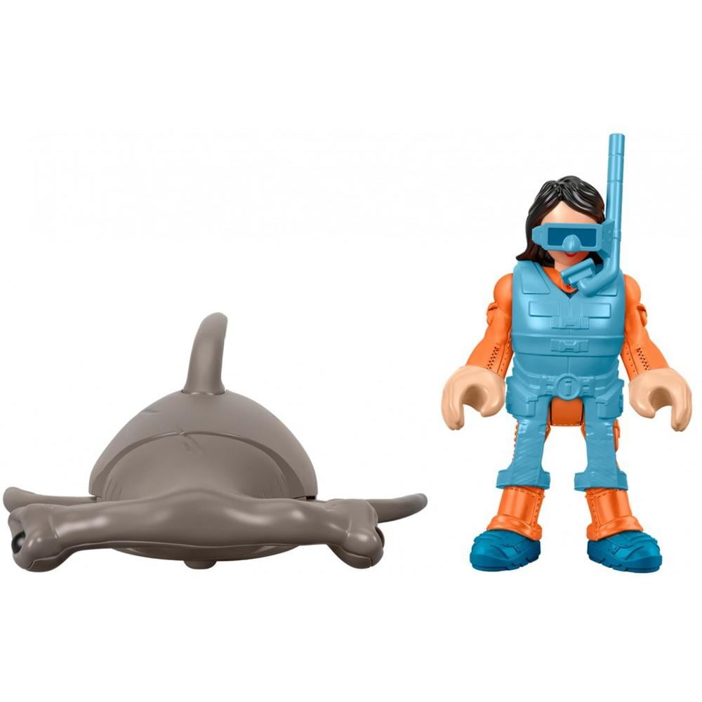 Imaginext Hammerhead Shark & Snorkeler - Walmart.com
