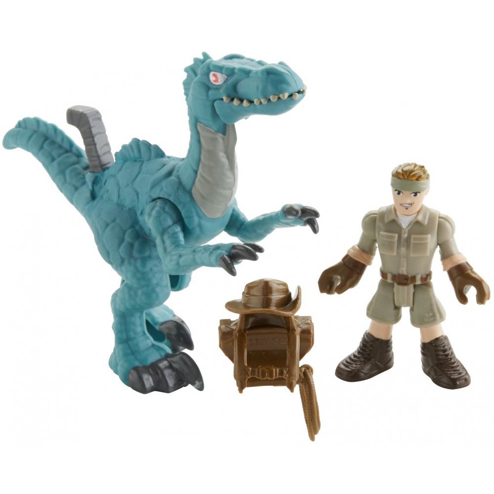 Imaginext Jurassic Legacy Muldoon & Raptor - Walmart.com
