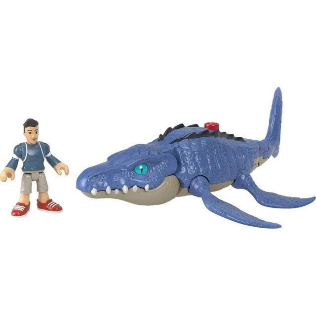 Imaginext Jurassic World Camp Cretaceous Interactive Mosasaurus ...