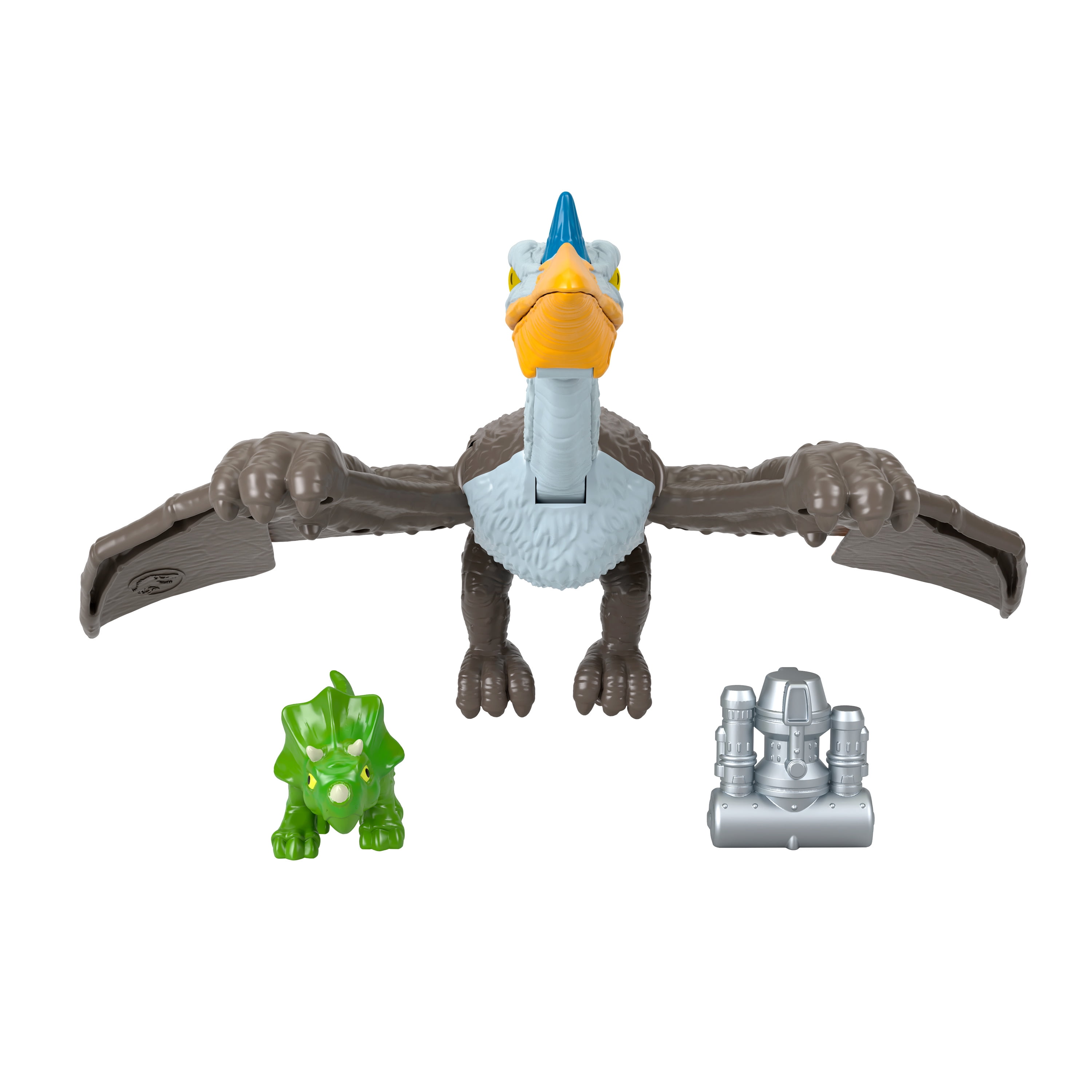 Imaginext Jurassic World Dominion Quetzal Dinosaur Toy with Soaring ...