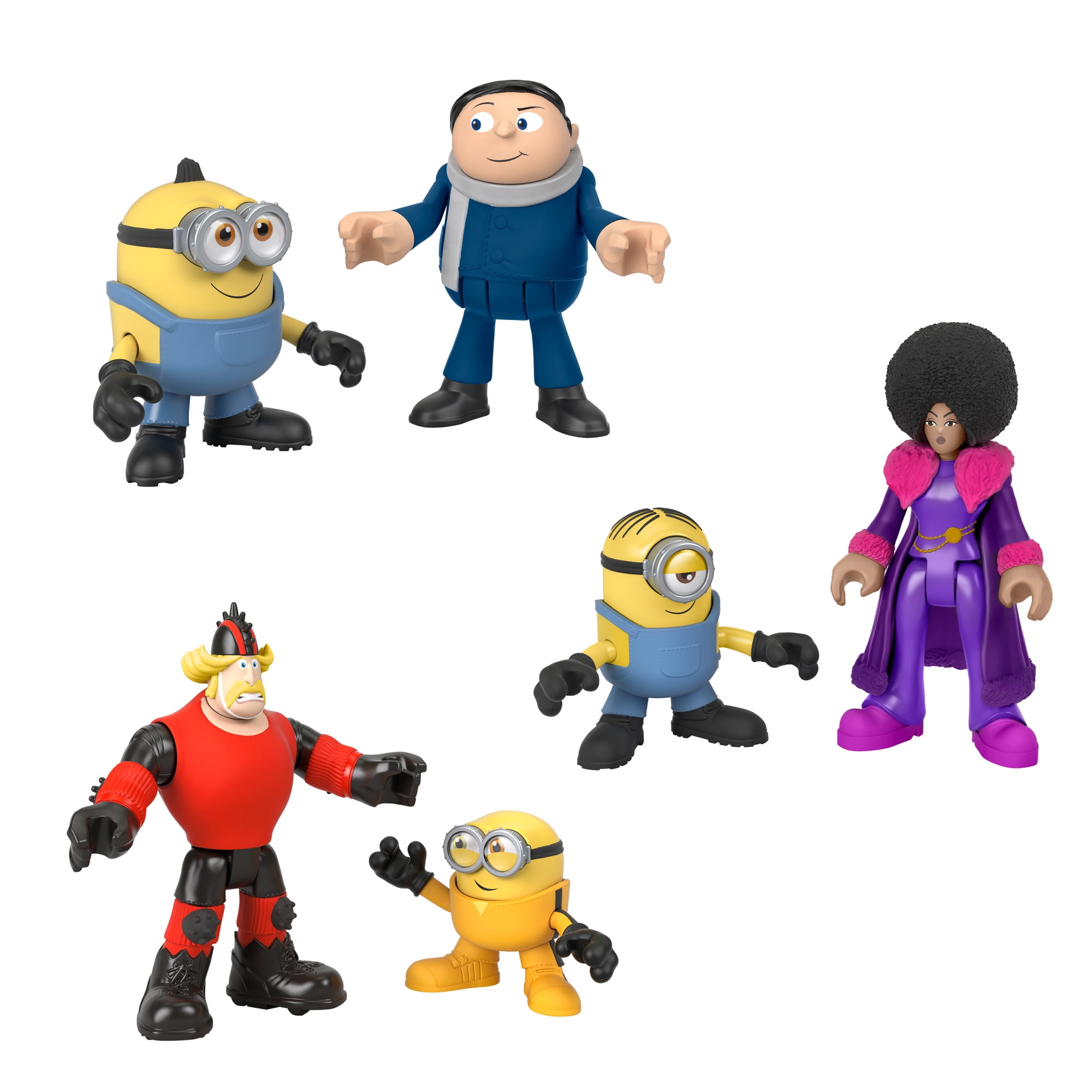 Imaginext Minions The Rise of Gru 2-Piece Figure Set Collection ...