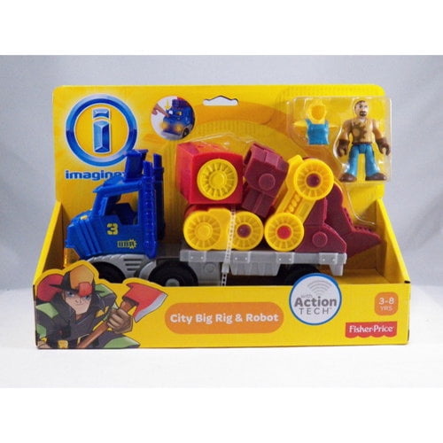 Imaginext Rescue City Deluxe Big Rig - Walmart.com