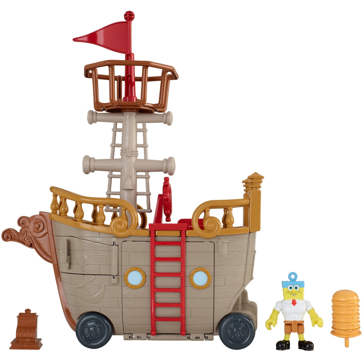 Imaginext SpongeBob SquarePants Krabby Patty Food Truck - Walmart.com