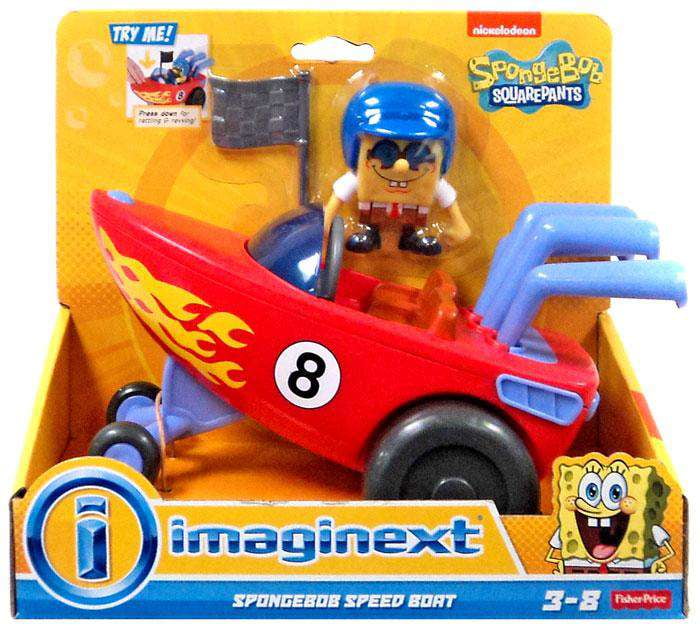 Imaginext SpongeBob SquarePants Speed Boat - Walmart.com