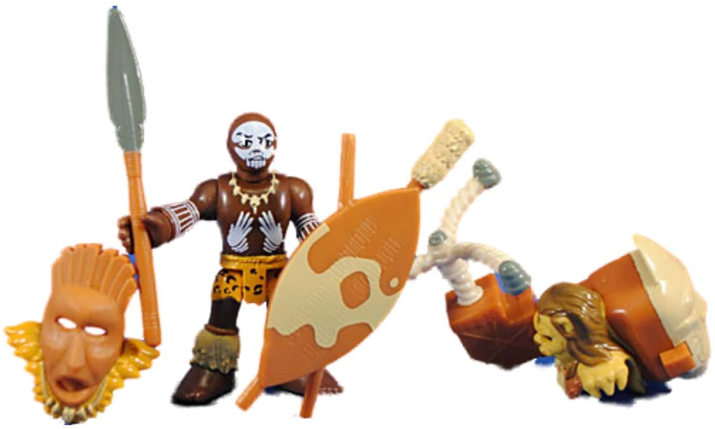 Imaginext Tiger the Hunter Figure With Shield Mask & Spinning Rope ...