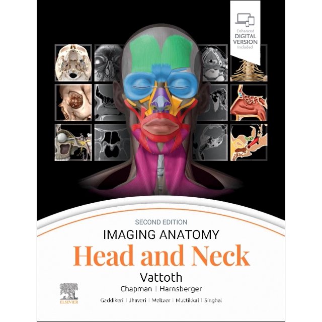 Imaging Anatomy: Head and Neck, (Hardcover) - Walmart.com