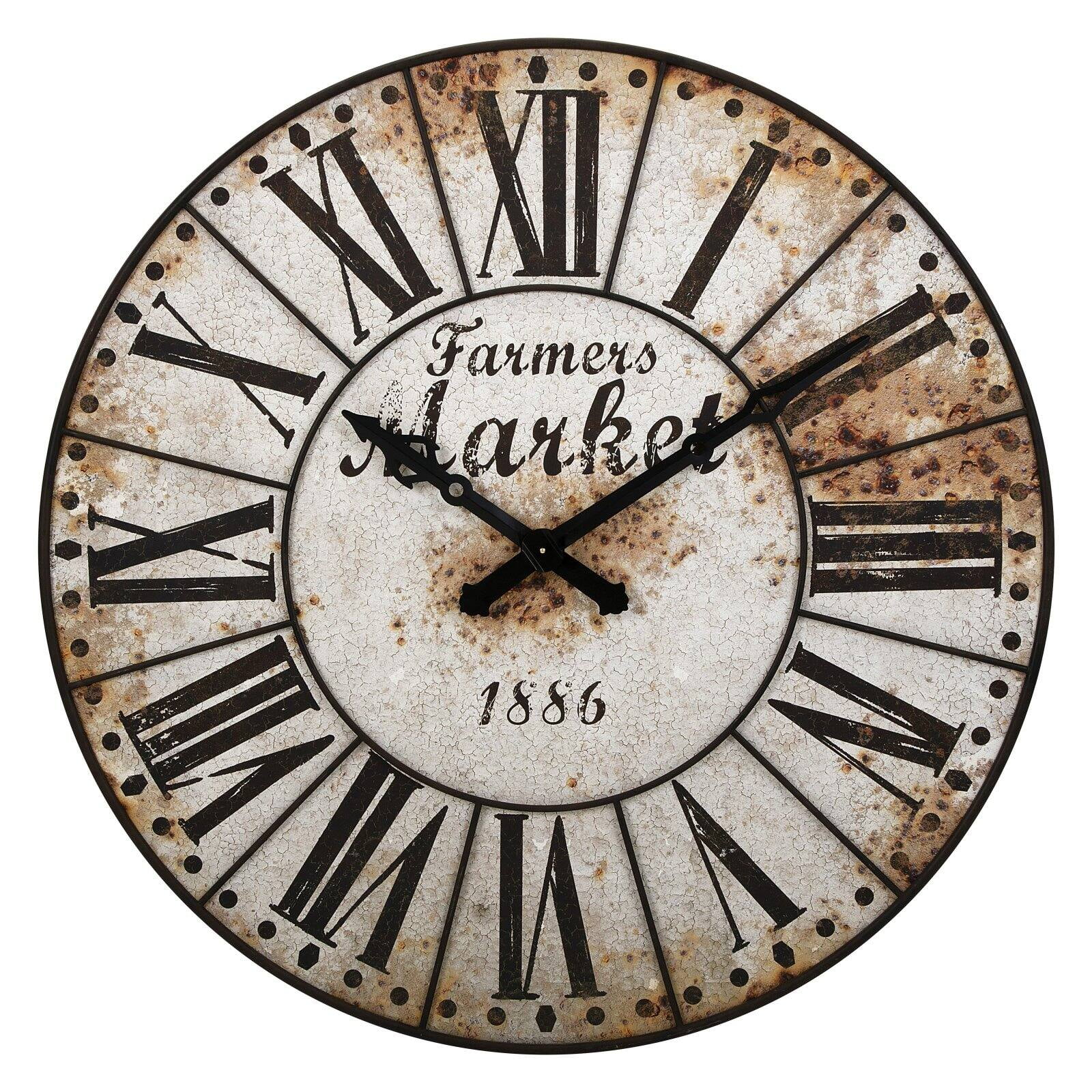 Imax Farmers Market Oversized Wall Clock - Walmart.com