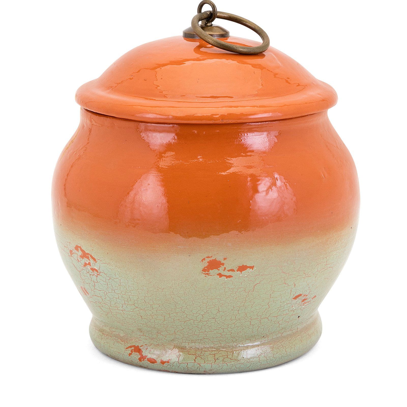 Imax Kira Lidded Terracotta Container - Walmart.com