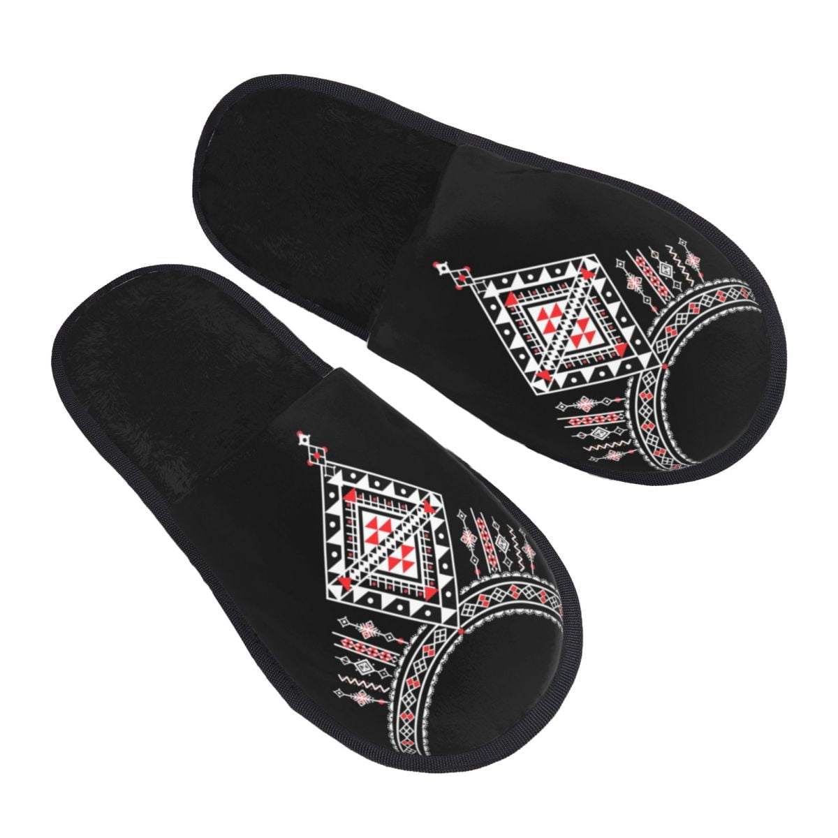 Imazighen World Flag Amazigh Alphabet Tifinagh Memory Foam Slippers ...