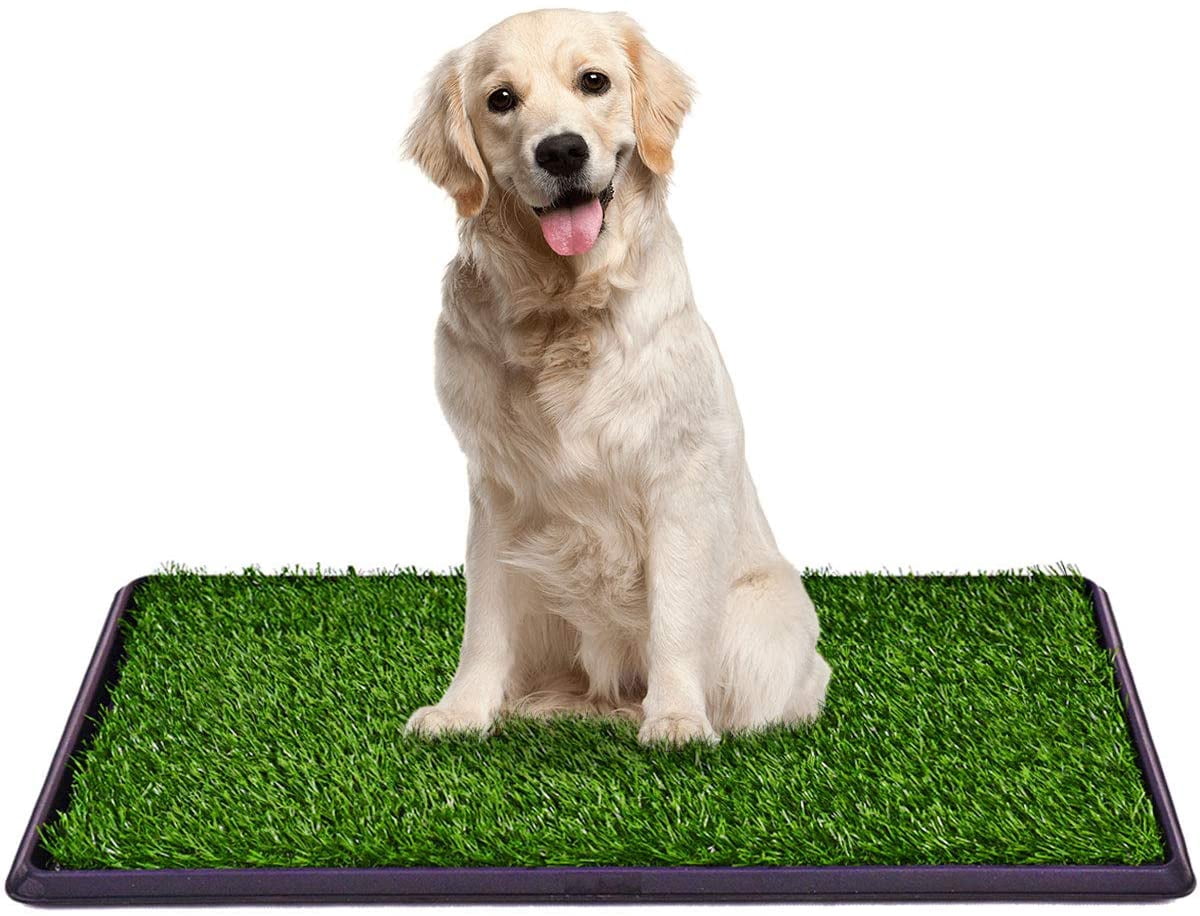 Imerelez Dog Puppy Pet Potty Pad, Home Training Toilet Pad, Grass ...