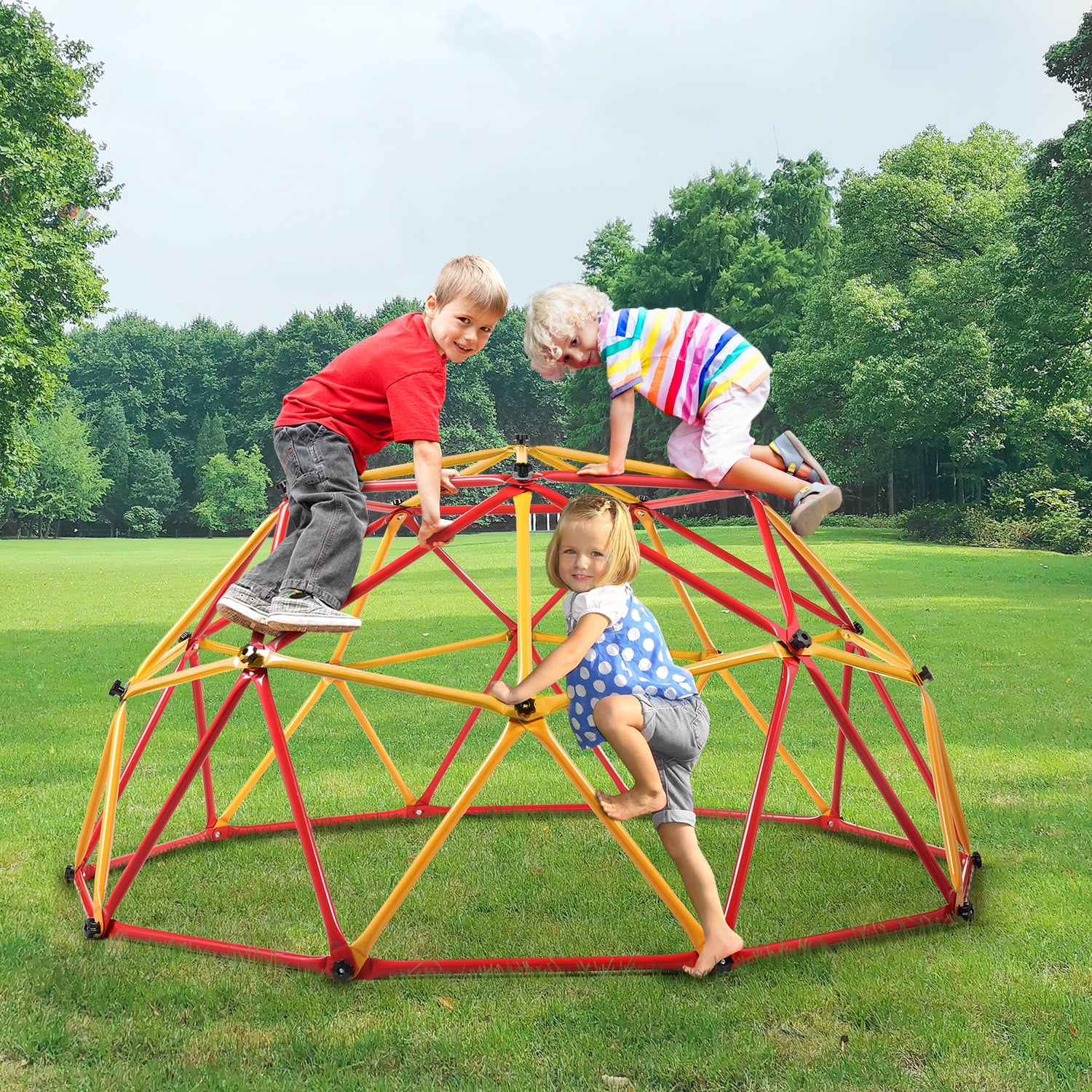 Imerelez Kid's Dome Climber 82" Climbing Dome Steel Frame Monkey Dome ...