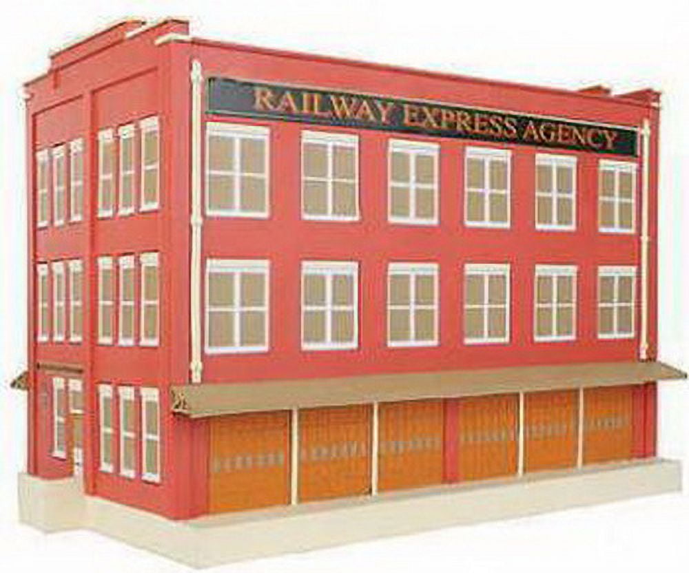 Imex 6342 N Scale REA Truck Terminal Building - Walmart.com