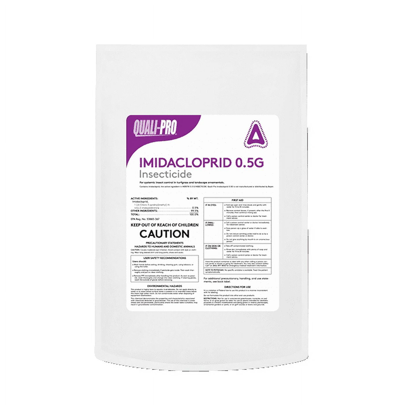 Quali-Pro Imidacloprid 0.5G, Turf and Landscape Insecticide for Soil ...